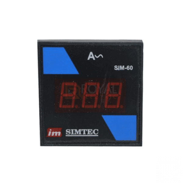 DIGITAL AMPERE METER 72*72 TENSE - Royal Electric