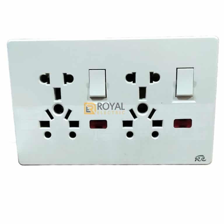 ECM PEARL WHITE SWITCH AND SOCKET - Royal Electric